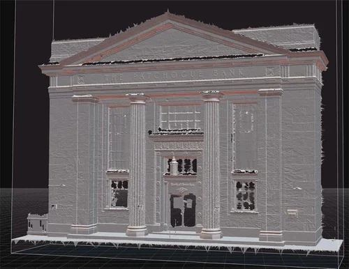 3D Scanning Architecture for MOCA Lights' Projection Mapping Festival