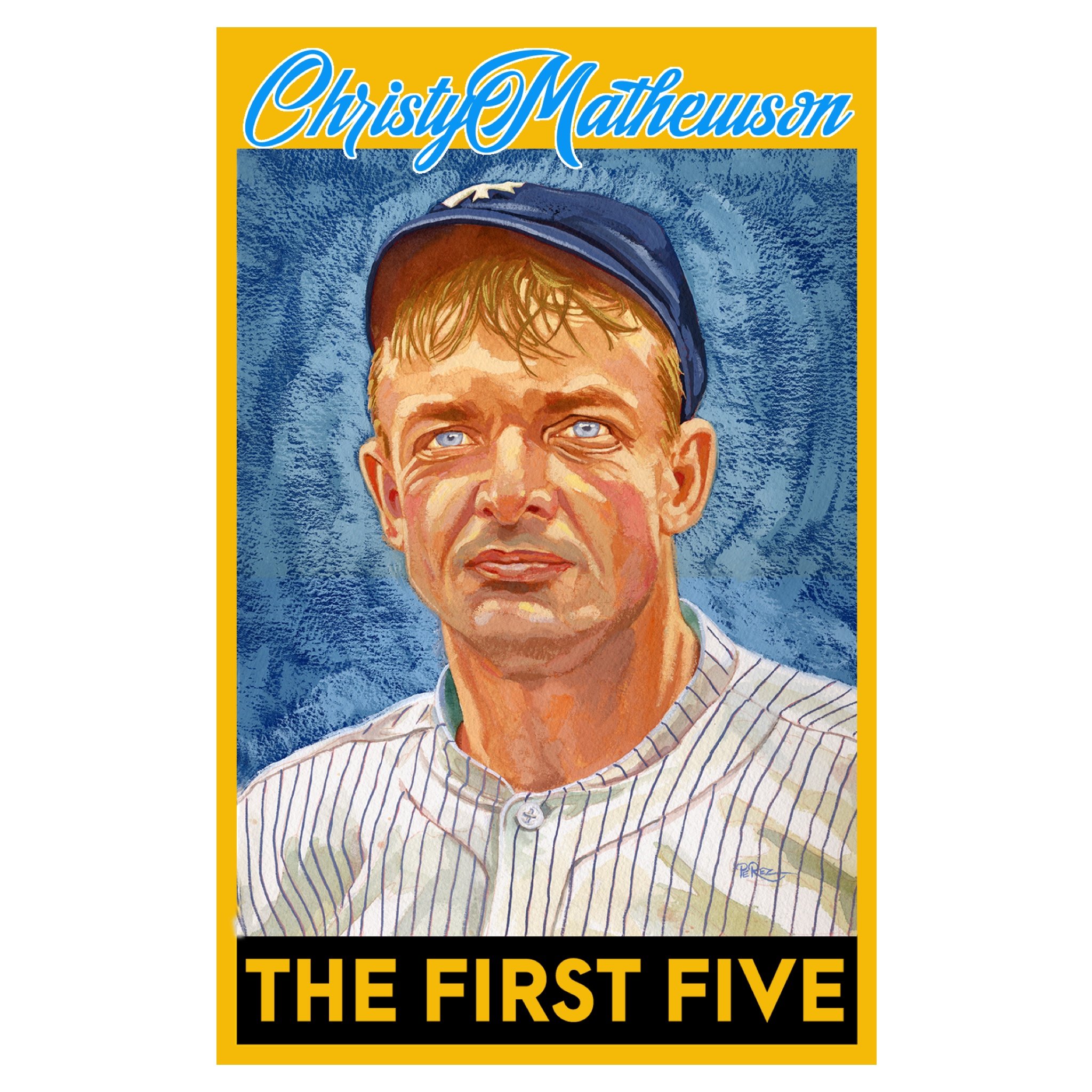 1st Five HOF Postcards — The Diamond King