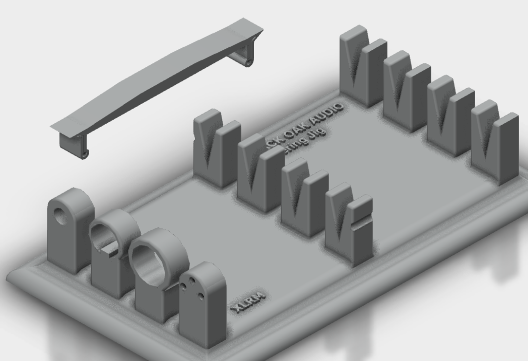 XLR Soldering Jig by Black Oak Audio | Official Shop — Black Oak Audio