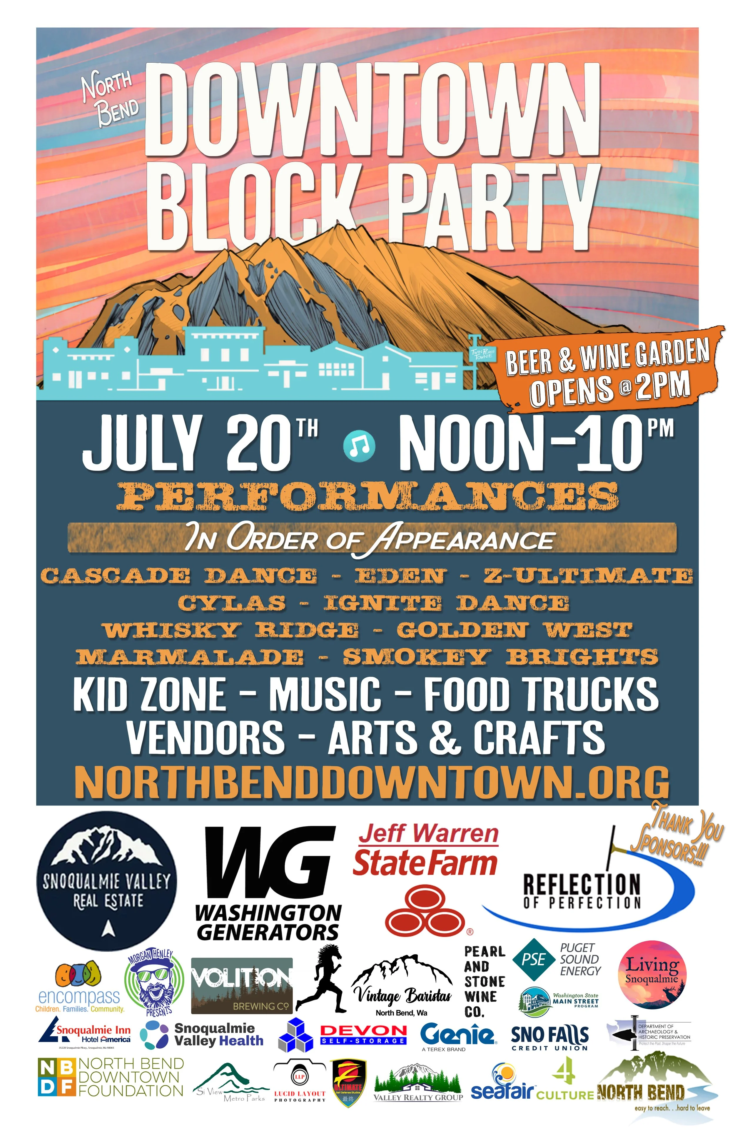 Block Party — North Bend Downtown Foundation