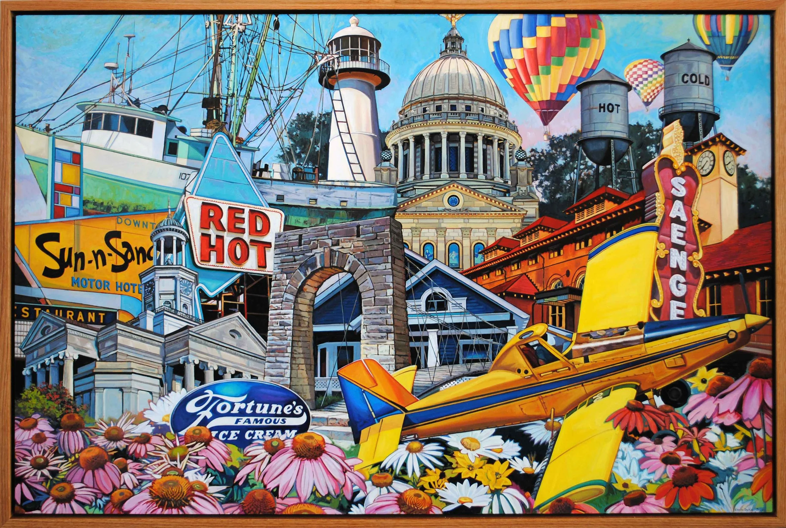 Collage Charlie Buckley Artist