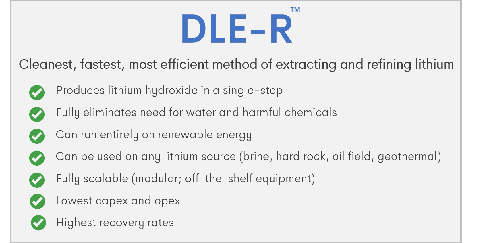 DLE-R — ElectraLith
