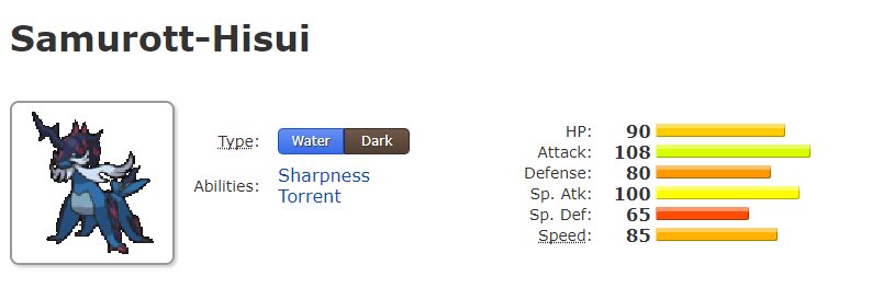 Hisuian Samurott — DevonCorp