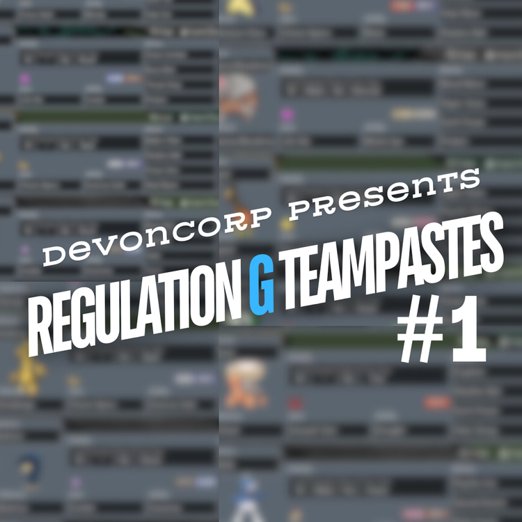 Pokemon VGC Regulation G Teams To Try! — DevonCorp