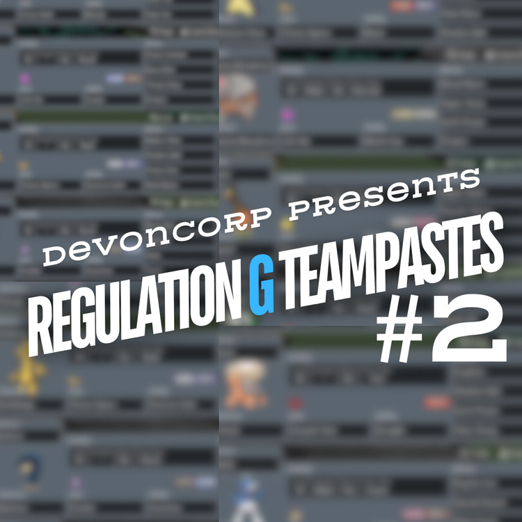 Even MORE Pokemon VGC Regulation G Teams To Try! — DevonCorp