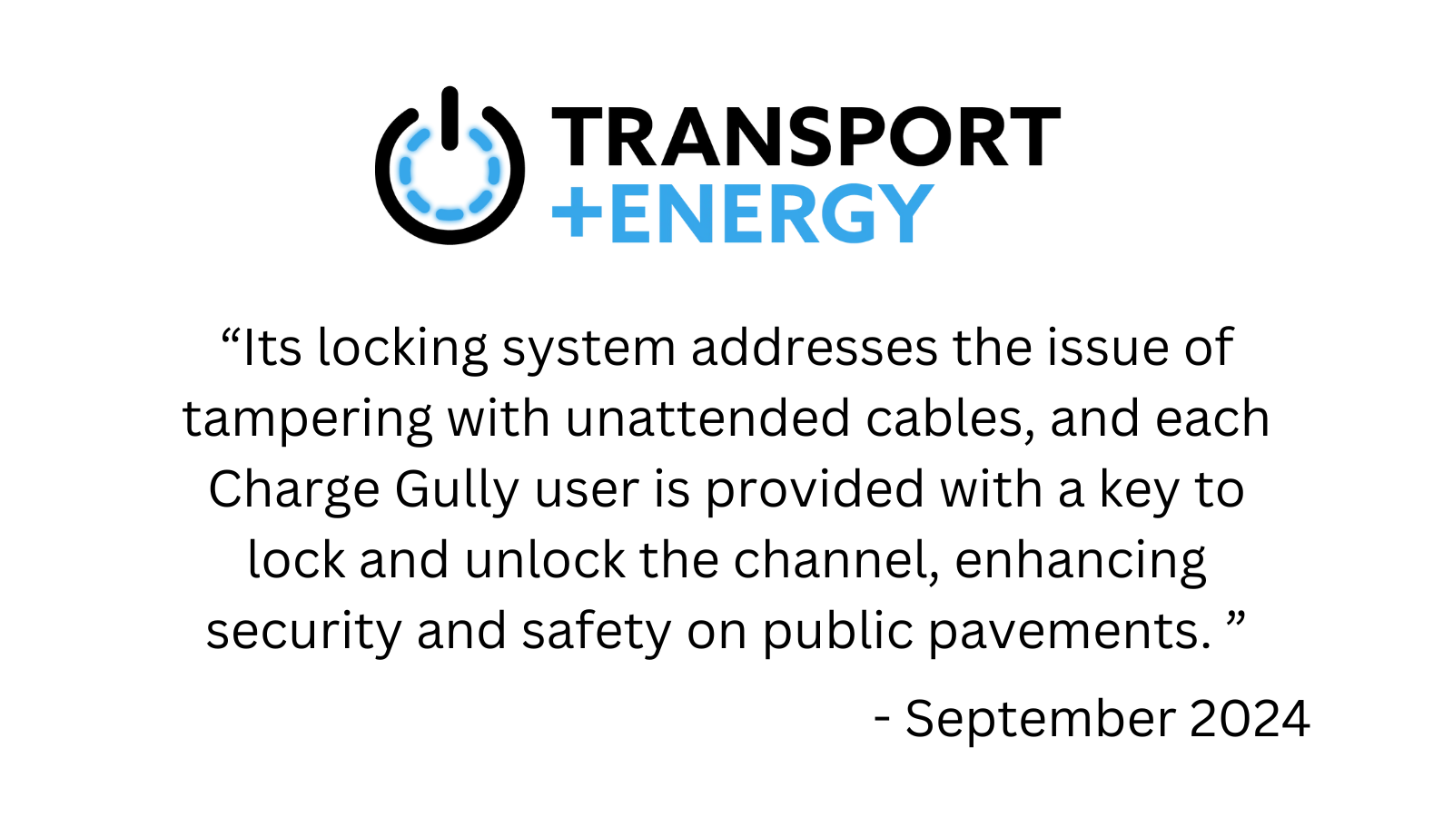 Charge Gully | Charging an EV without a Driveway