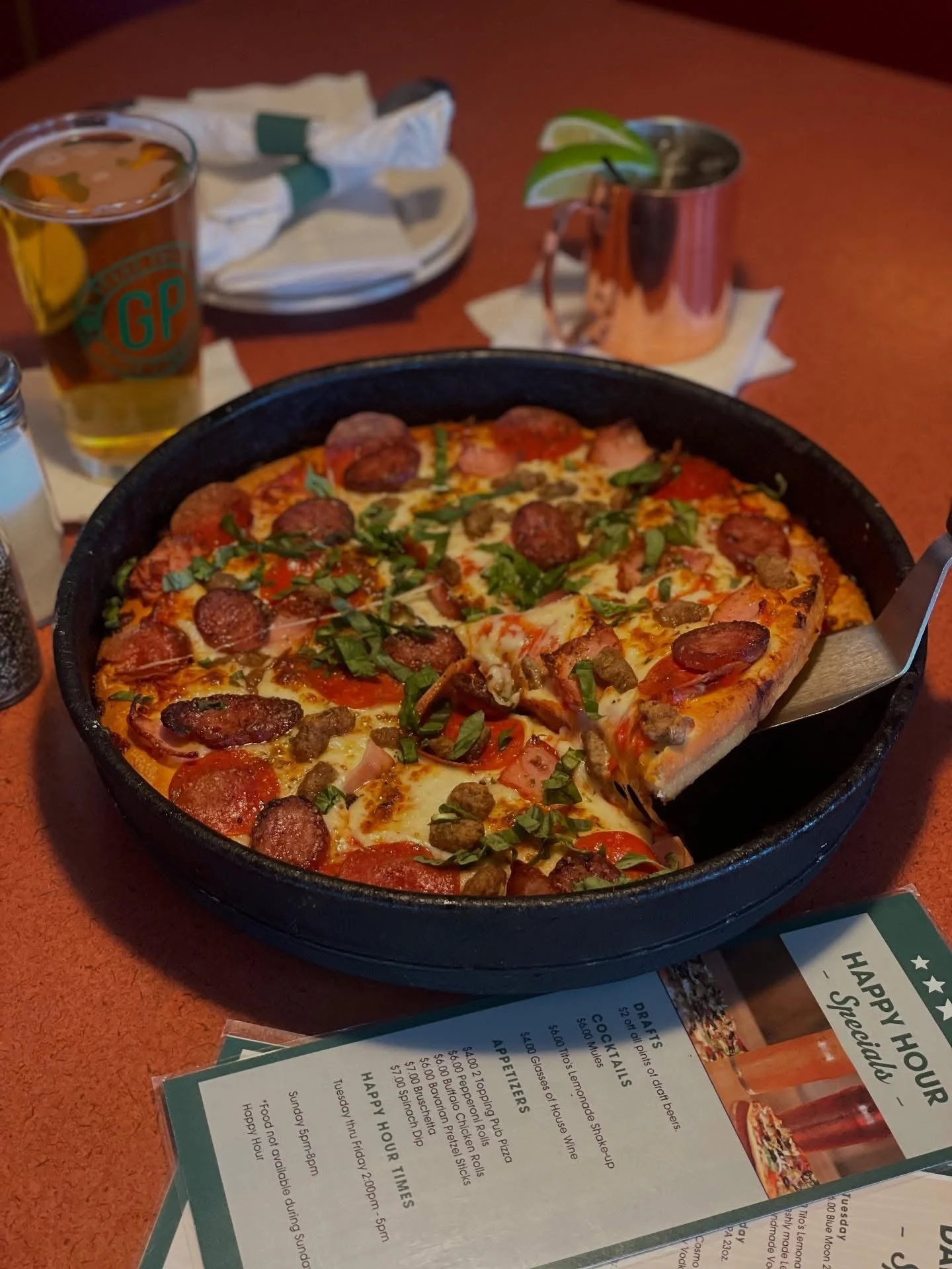 Grand Prairie Pizza & Tavern | Savor Fresh Pizzas Today — Order Now