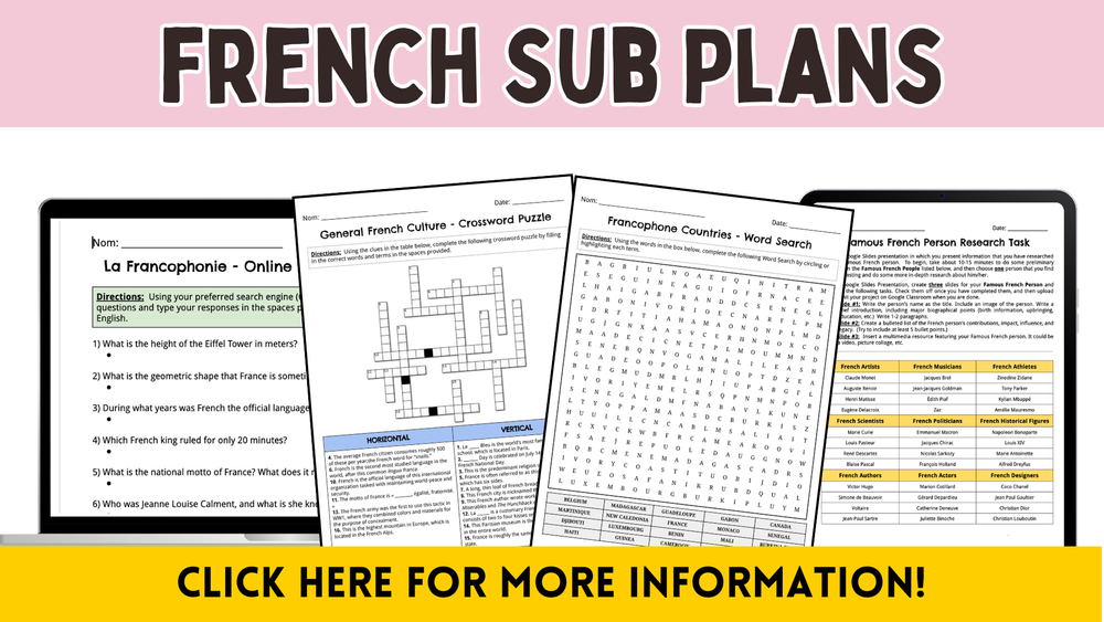 Simplifying World Language Sub Plans: A Guide to Streamlining for ...