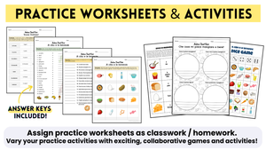 French, Spanish, and Italian Food Unit Lesson Planning — World Language ...
