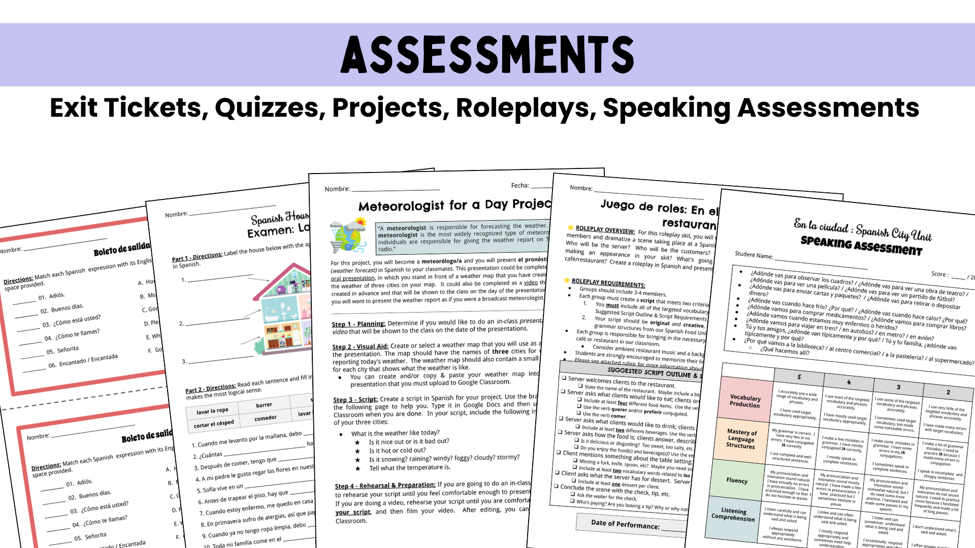 French, Spanish, and Italian Full Year Curriculum — World Language ...