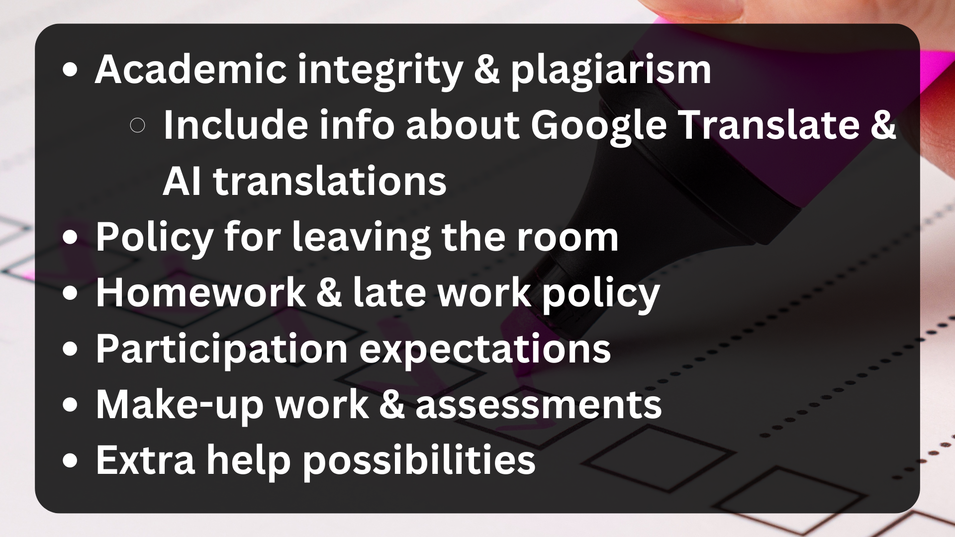 Essential Elements of an Effective World Language Course Syllabus ...