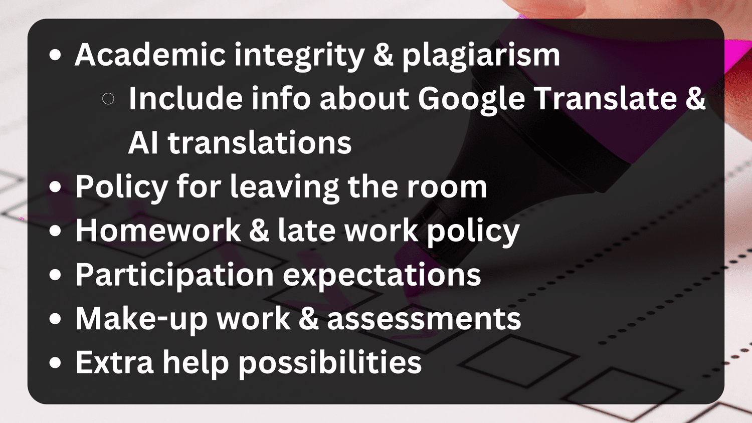 Essential Elements of an Effective World Language Course Syllabus ...