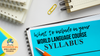 Essential Elements of an Effective World Language Course Syllabus ...