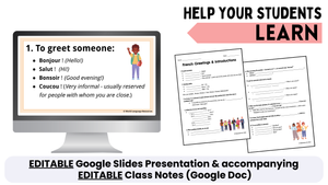 Back to School Unit & Lesson Planning for the First Month of French ...