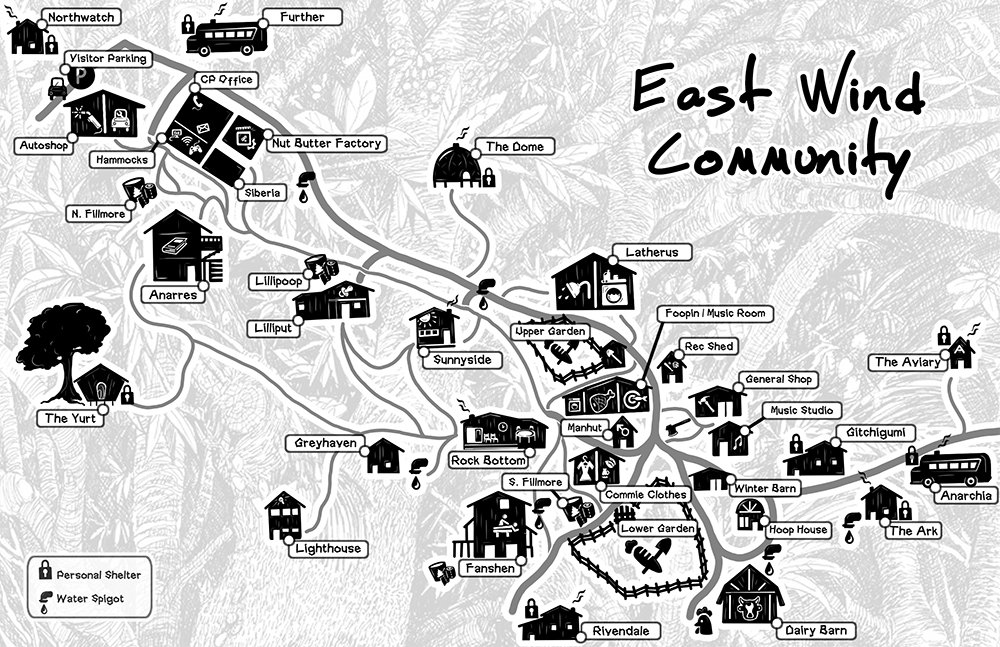 Our Land | Experience Sustainable Living Now — East Wind Community