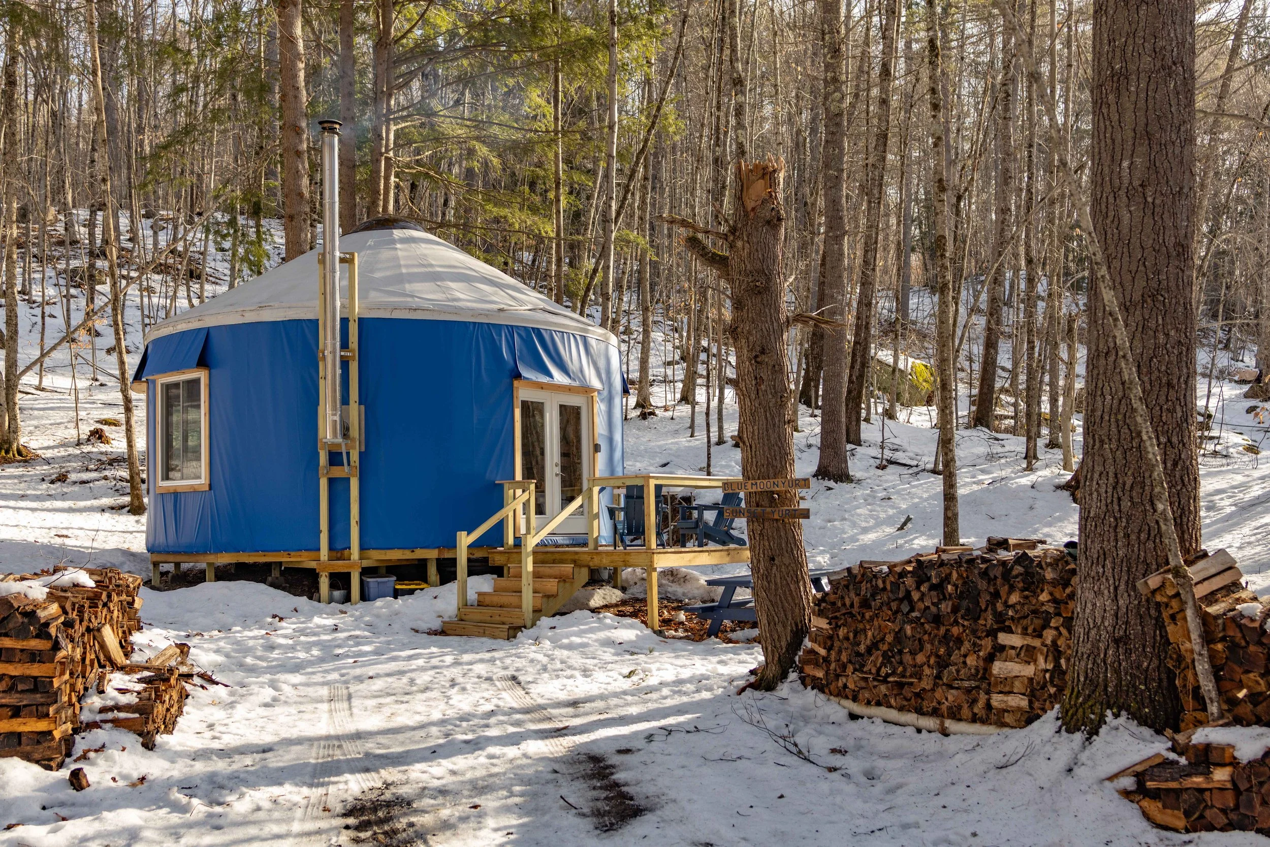 Sustainable Accommodations | Cabins, Yurts, and Serene Retreat Spaces ...