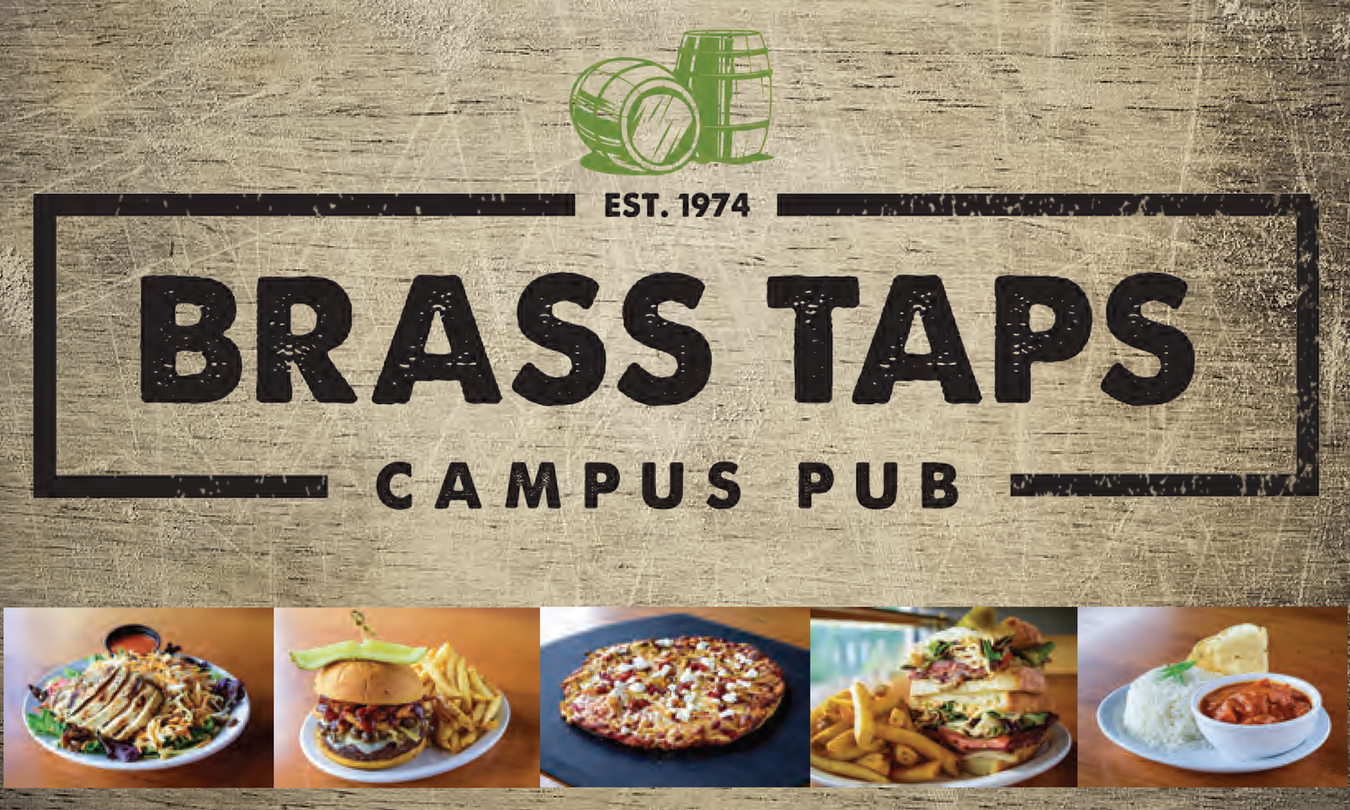 Menu — Brass Taps