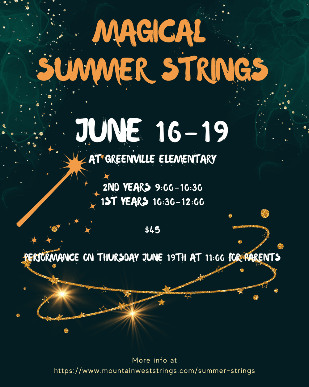 Summer Strings — Mountain West String Academy