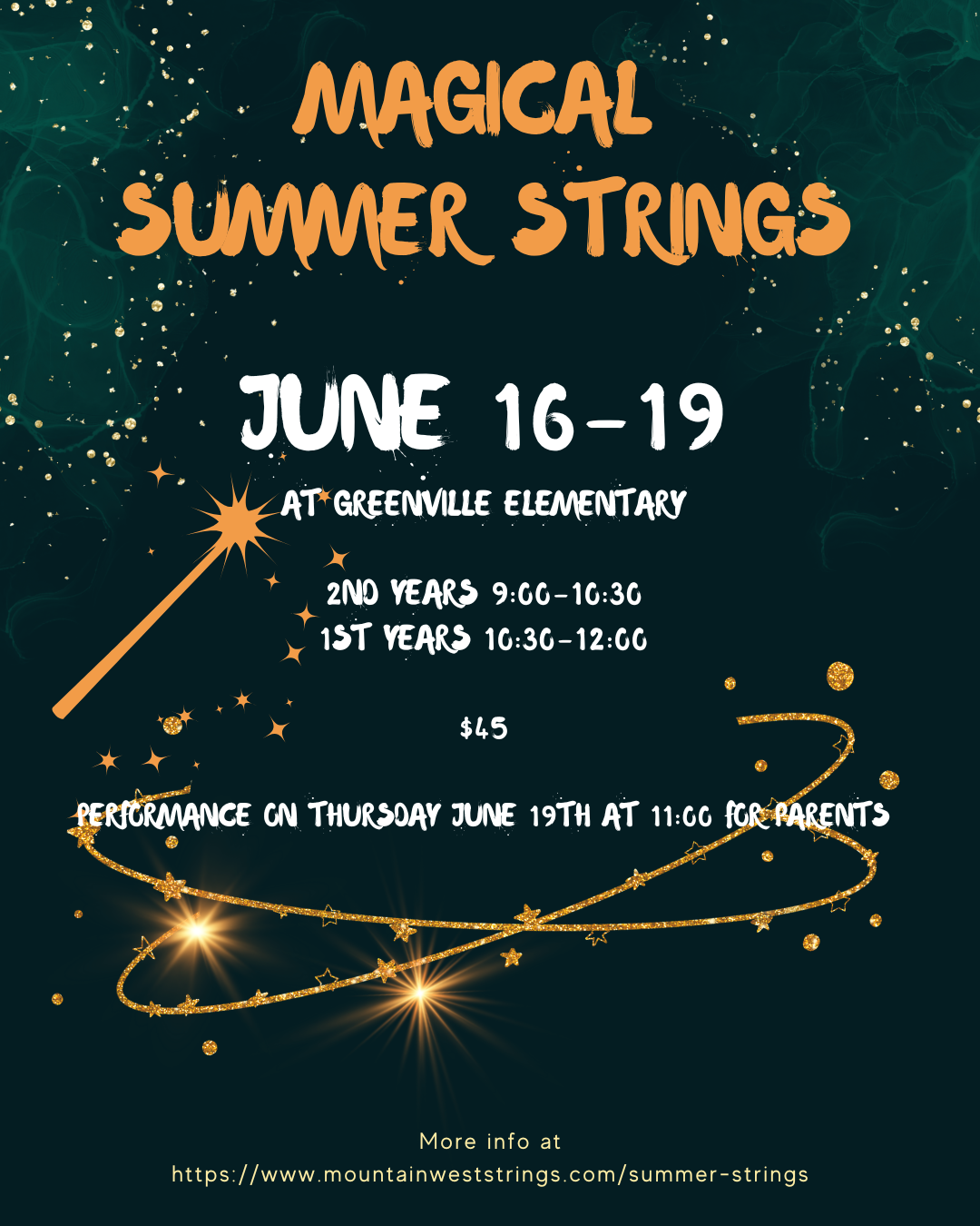 Summer Strings — Mountain West String Academy