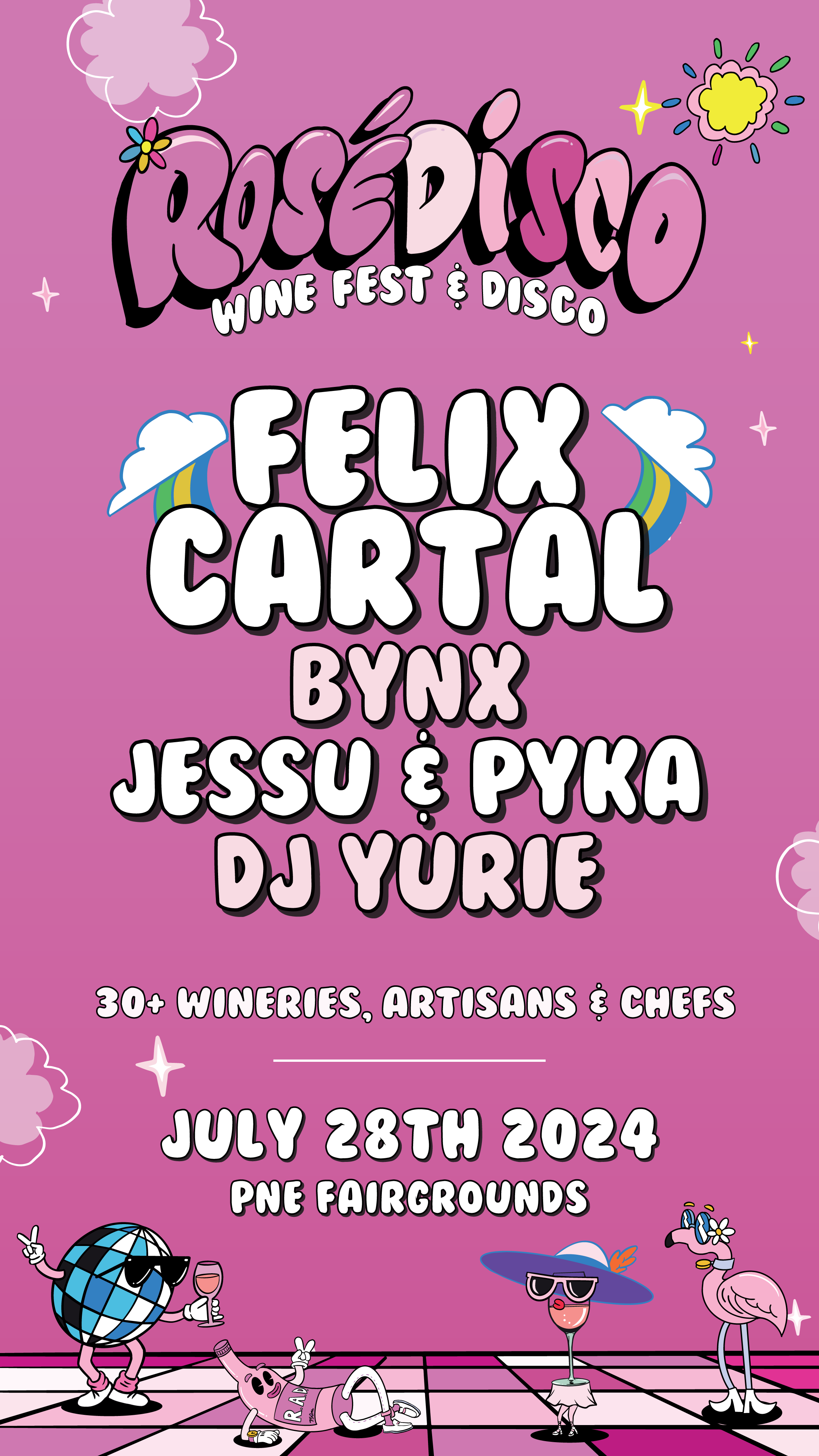 Rosé Disco Vancouver — Feaster