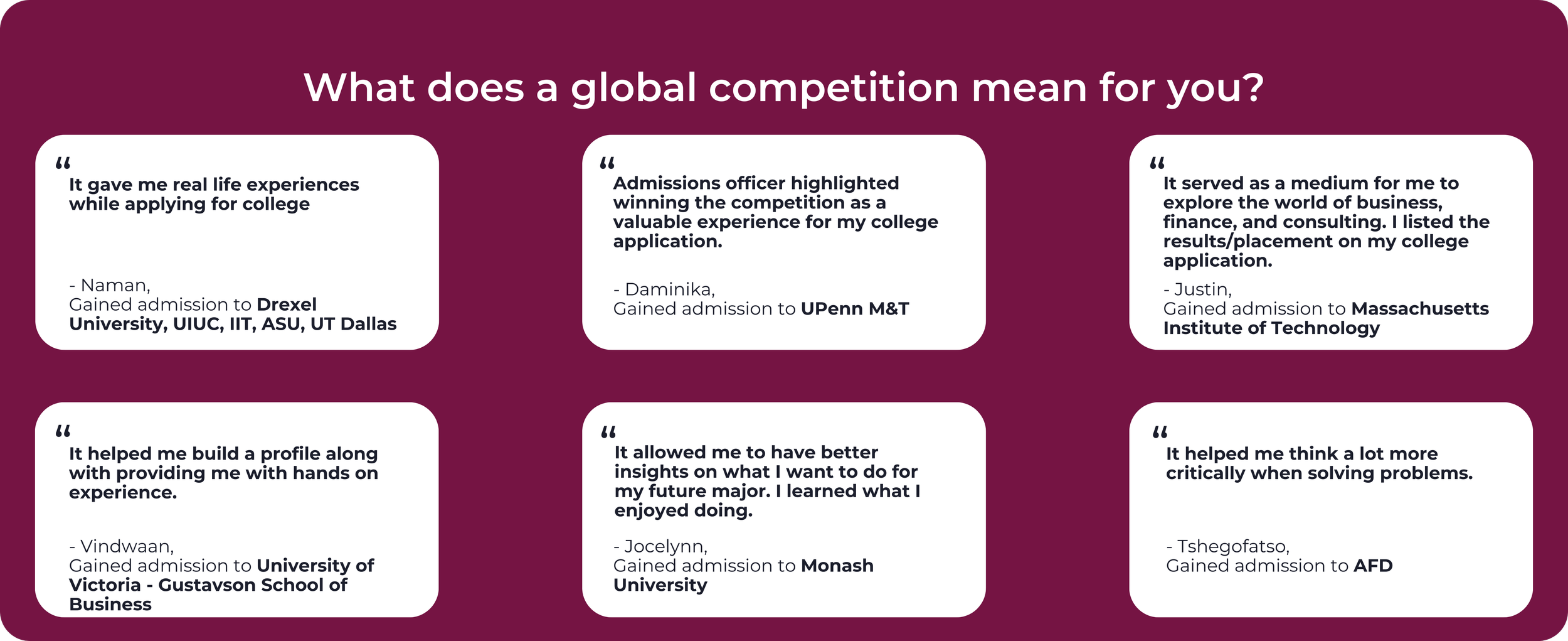 Harvard Crimson Global Case Competition