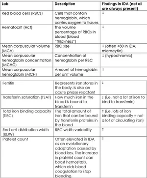 Free Lab test interpretation for nurse practitioners: Iron deficiency ...