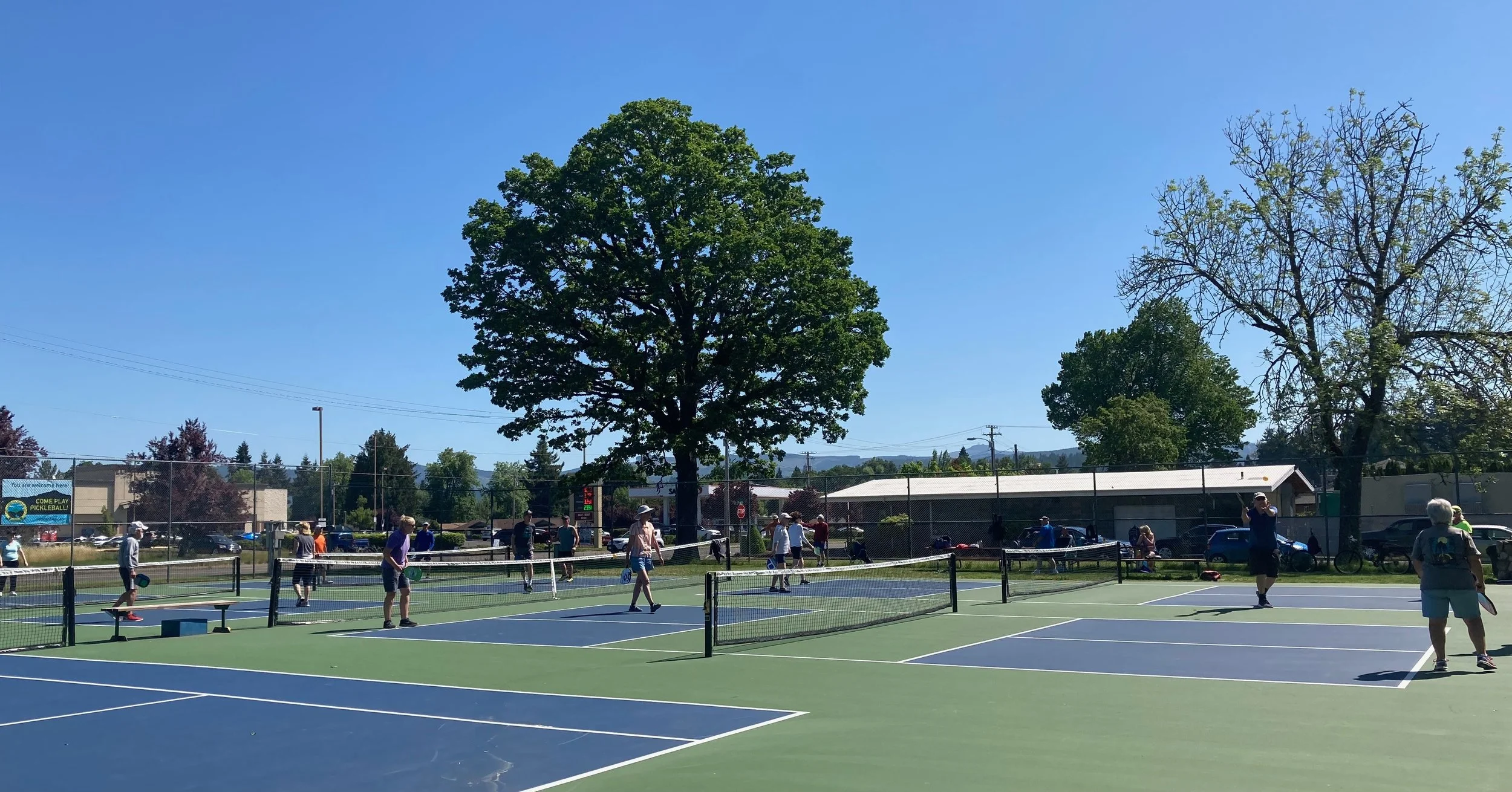 Play Outdoors — Emerald Valley Pickleball Club