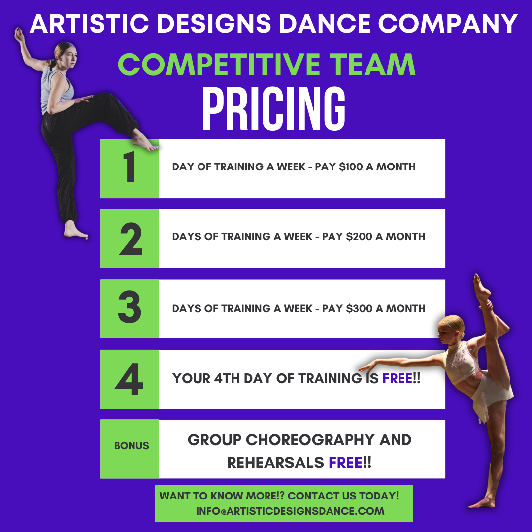 COMPETITIVE — Artistic Designs Dance Company