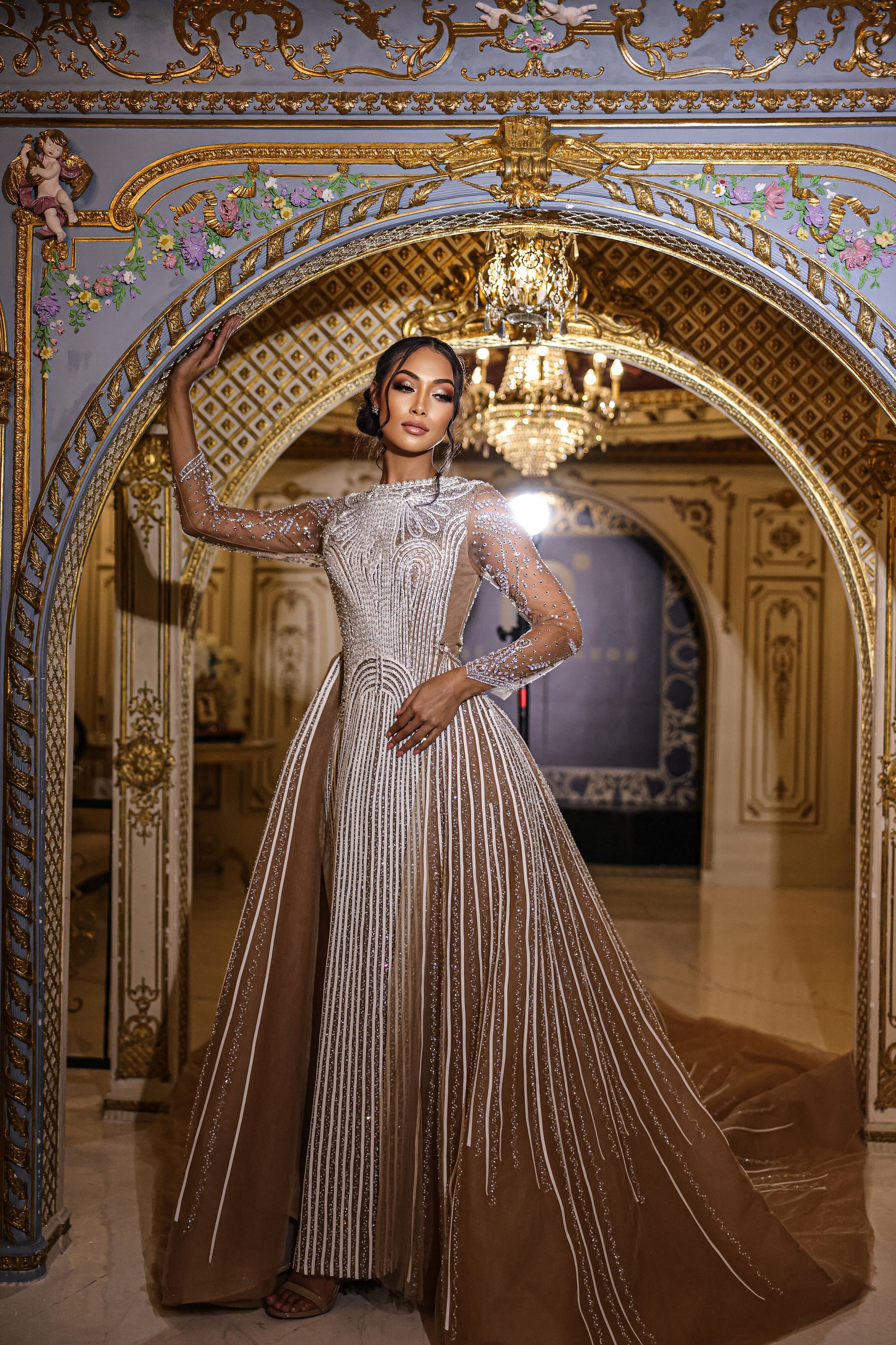 Style 6008 Olive- The Enchanted Collection — Ese Azenabor