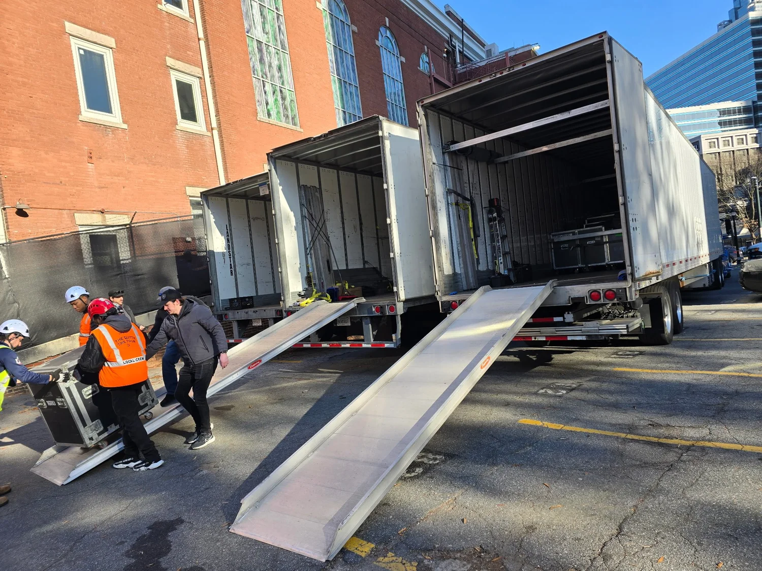 Live Event Trucking and Logistics