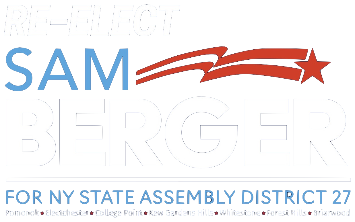 Sam Berger for NY State Assembly District 27