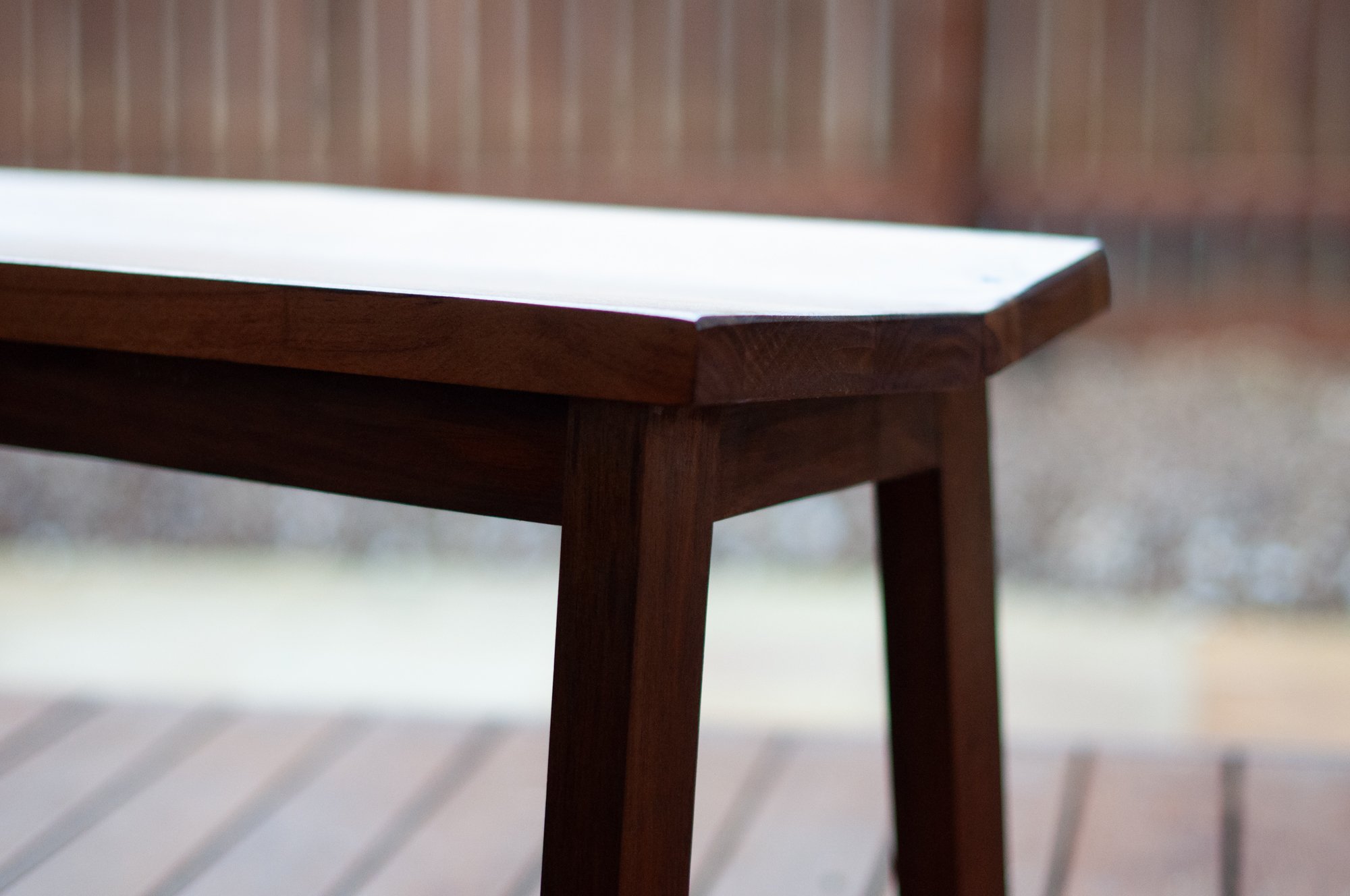 Timber Bench - Live Edge — Old Lilydale Timbercraft