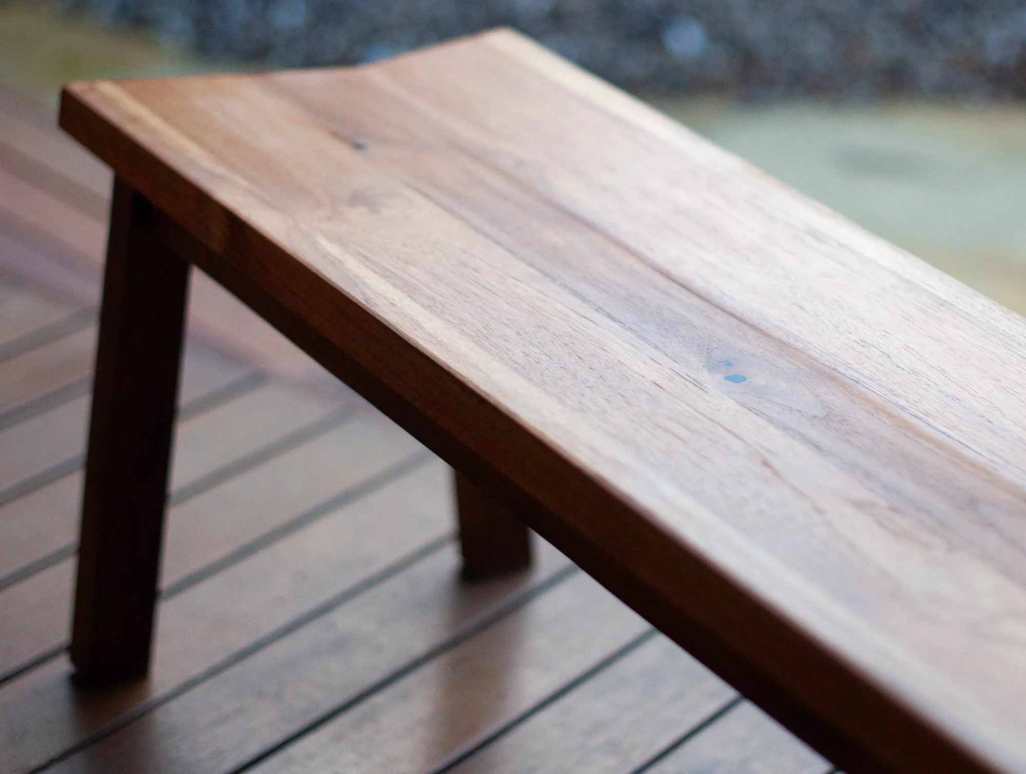 Timber Bench - Live Edge — Old Lilydale Timbercraft