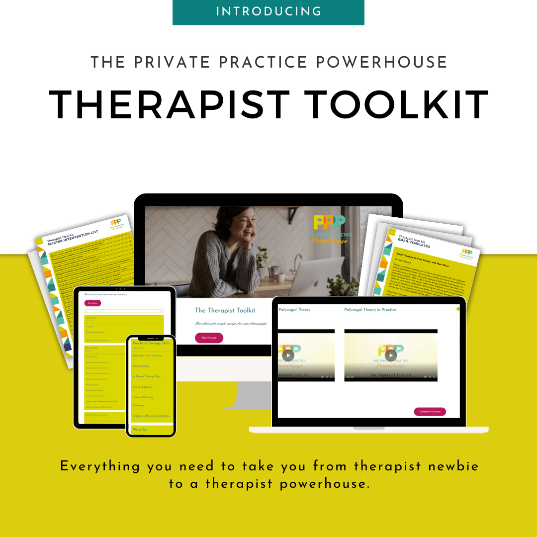 The Therapist Tool Kit | Business coaching course for new therapists — Business Coaching for ...
