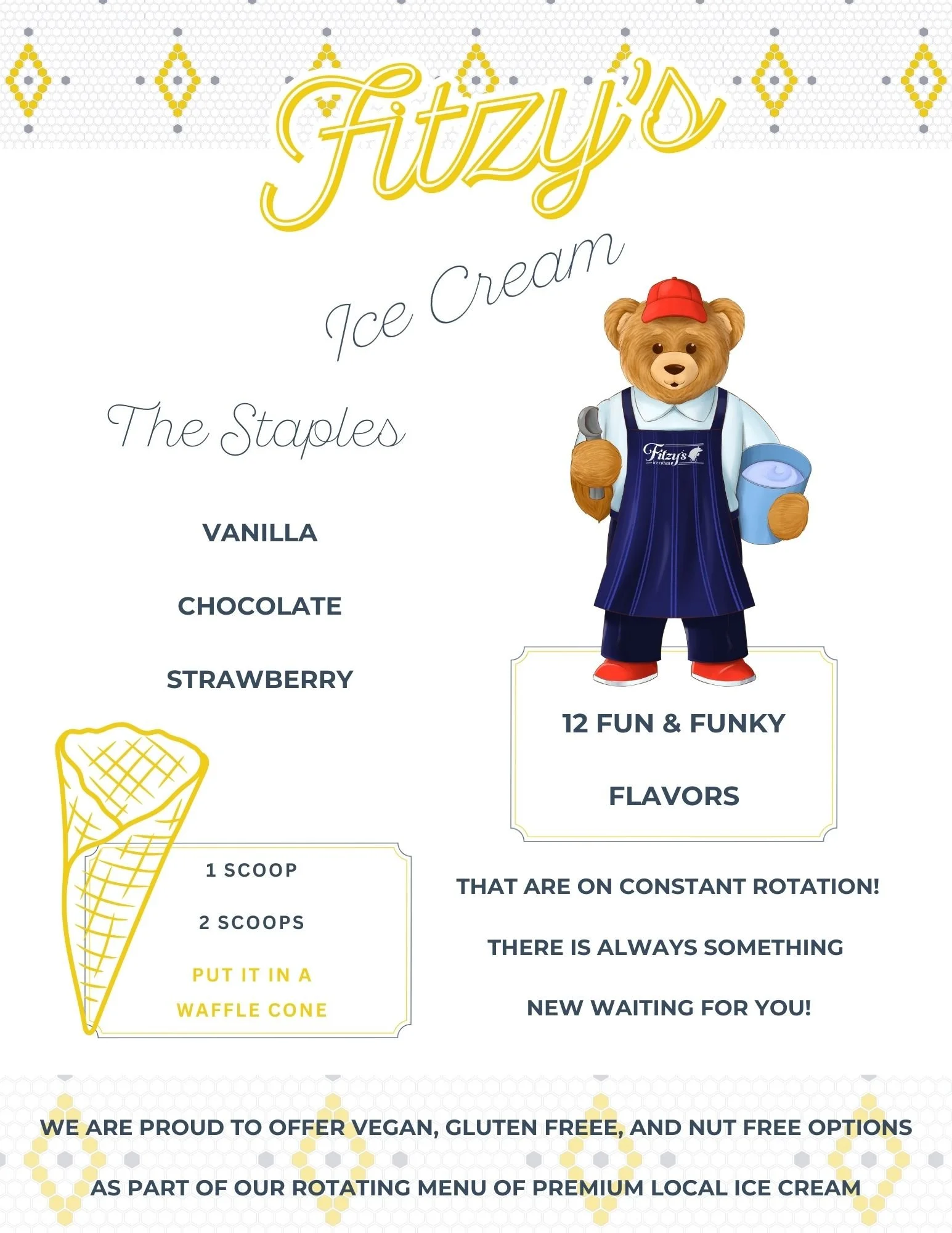 Menus — Fitzy's Cafe