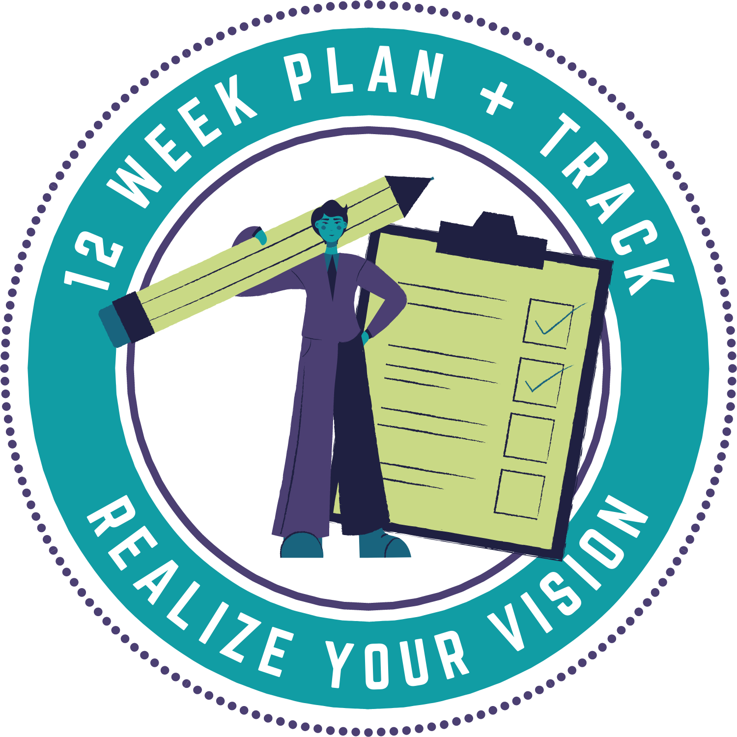 12 Week Plan + Track — Mindful Marks