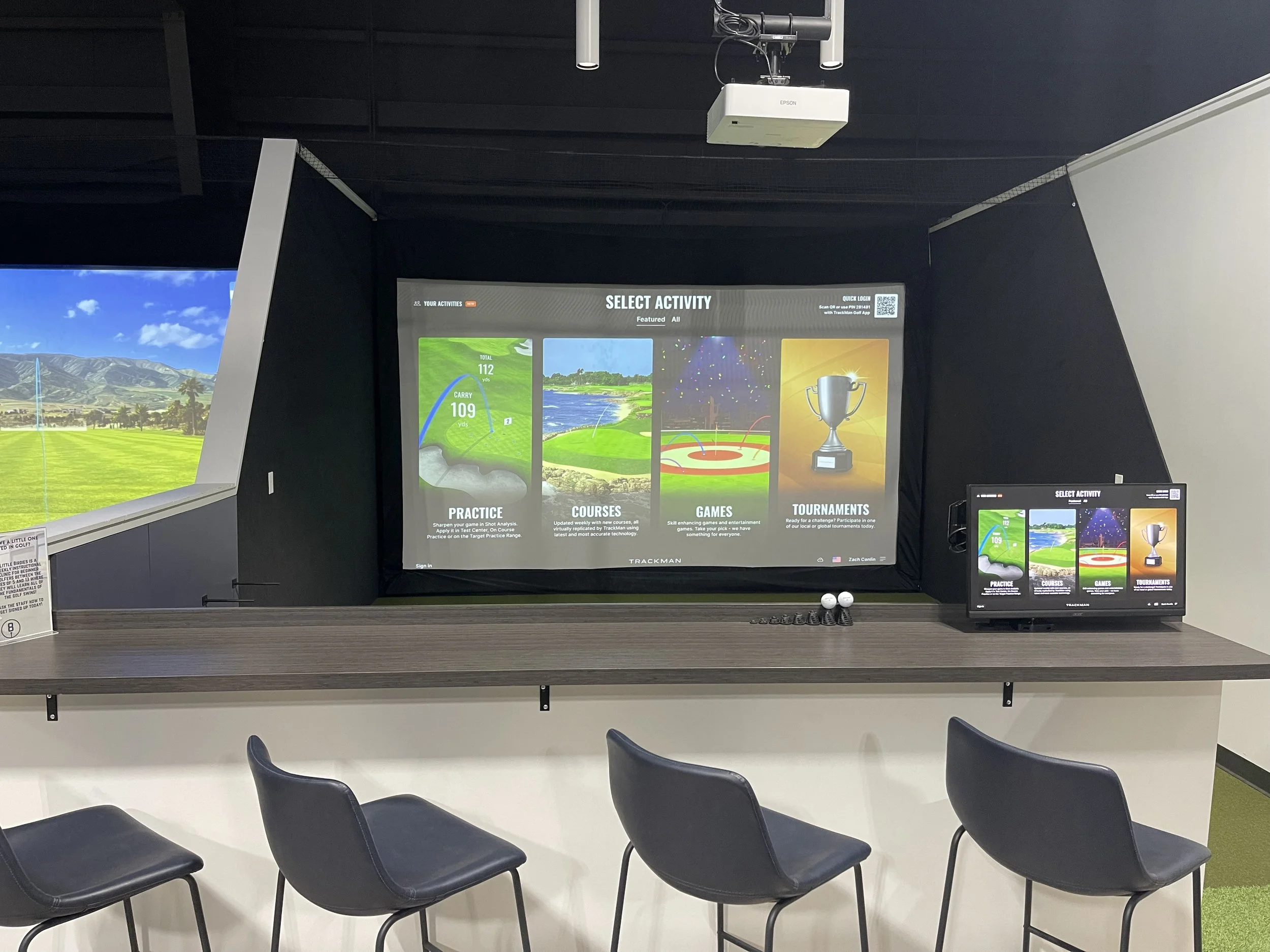 ELV8 Golf - Trackman Simulator Rental | Precision Golf Training at Its ...