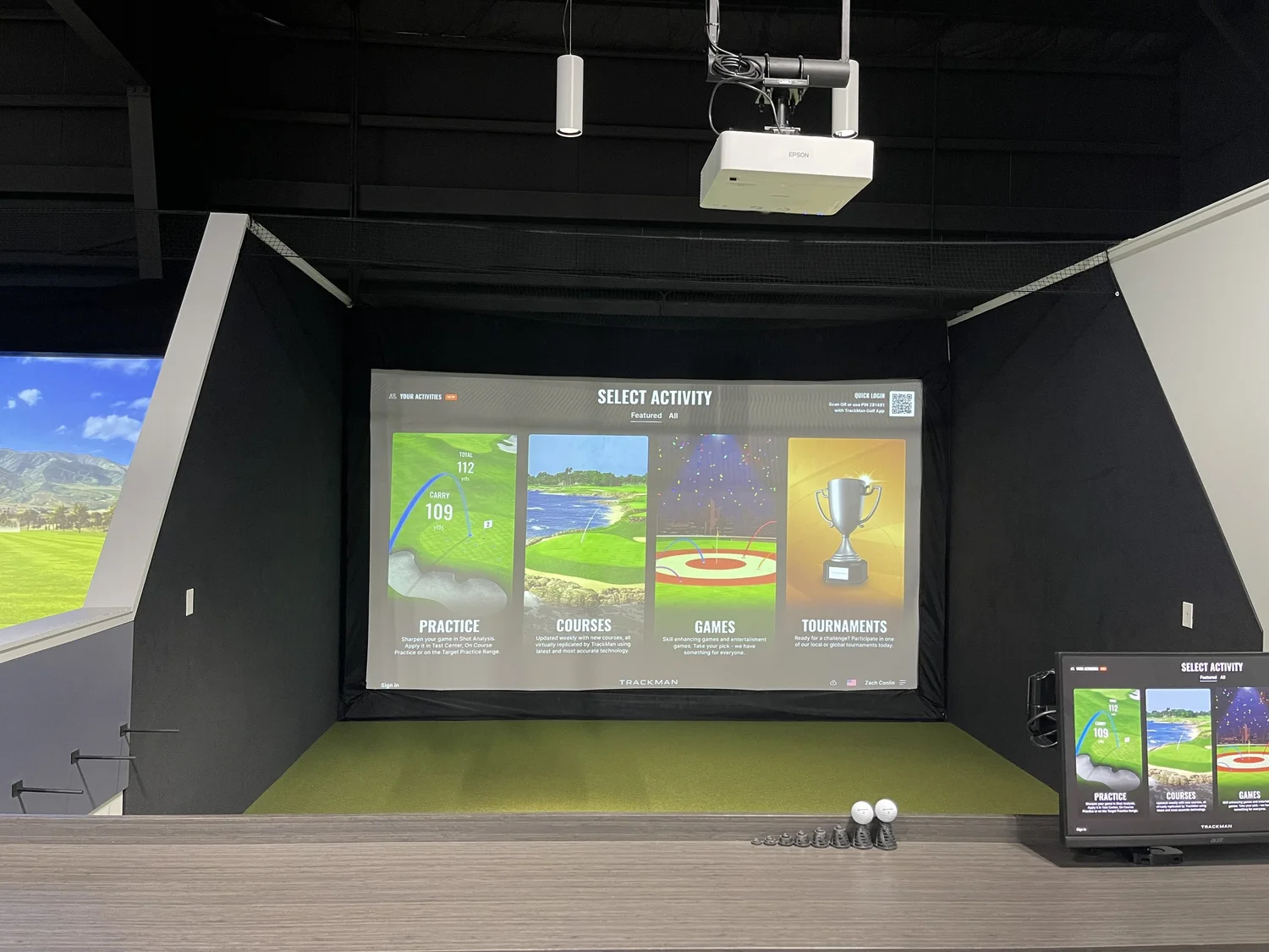 ELV8 Golf - Trackman Simulator Rental | Precision Golf Training at Its ...