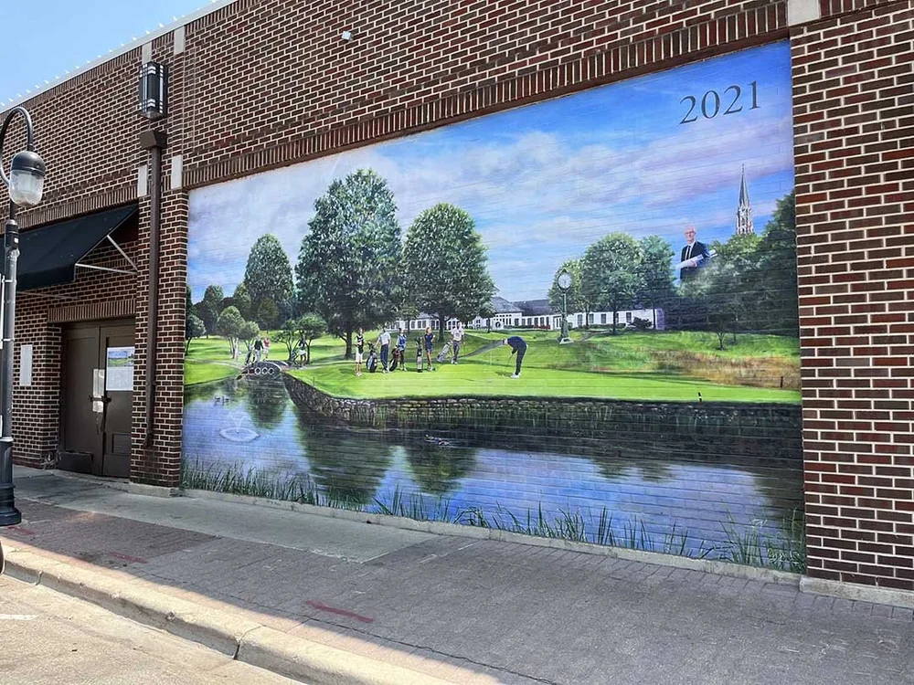 Notable Athletes Mural — CENTURY WALK PUBLIC ART GUIDE