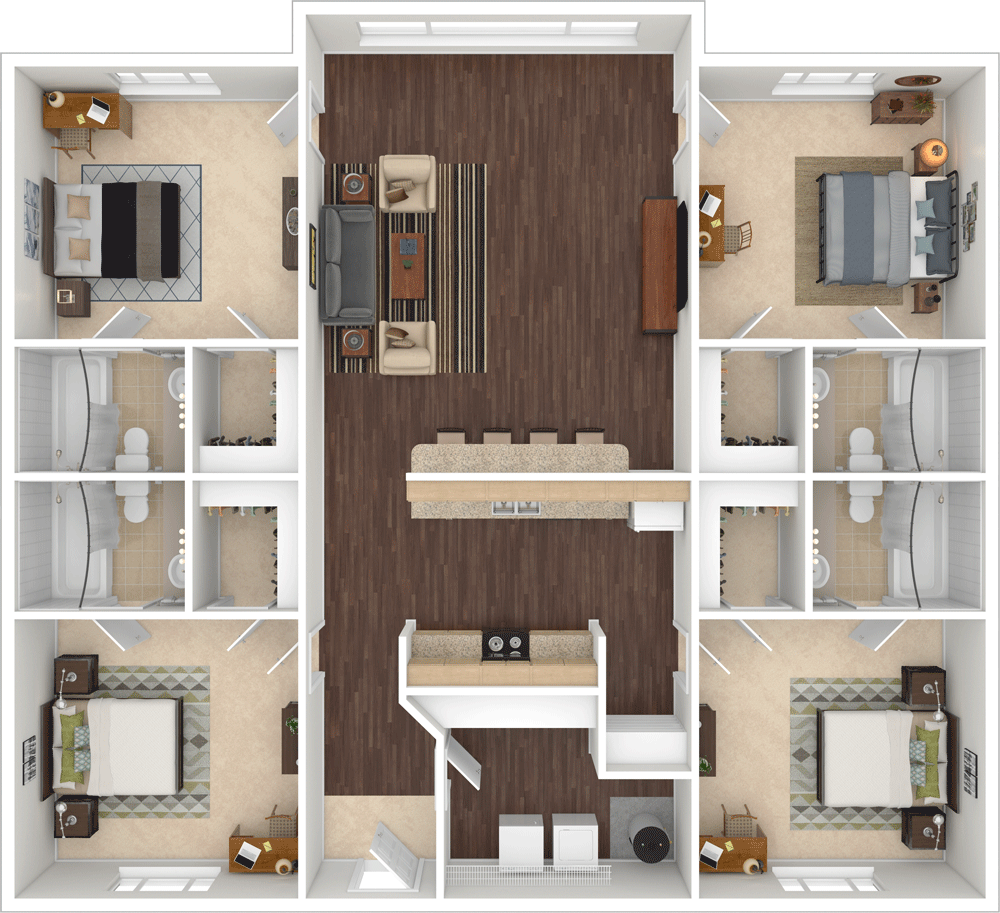 Student Apartments near VT | Collegiate Suites of Blacksburg