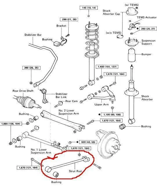 86-92 Supra Rear Adjustable Lower Control Arms MK3 Turbo Arm #3 — MOOKEEH