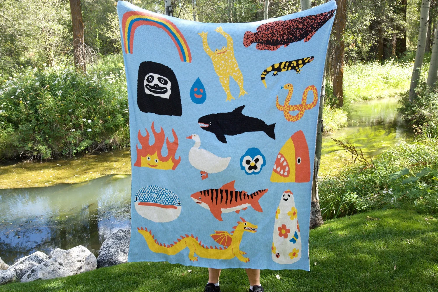New Beautiful World Blanket — LORIEN STERN