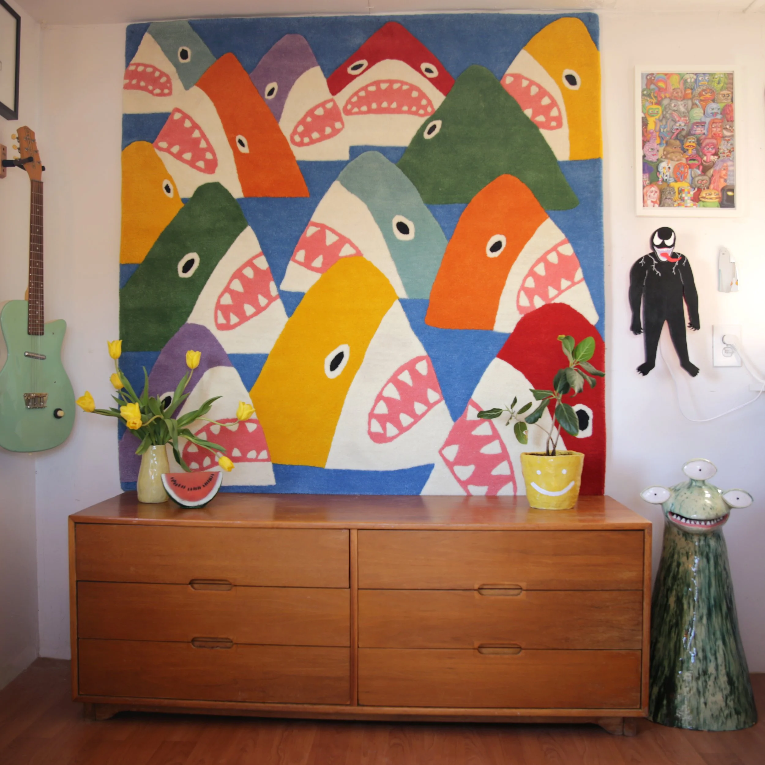 Shark Bath Mat — LORIEN STERN