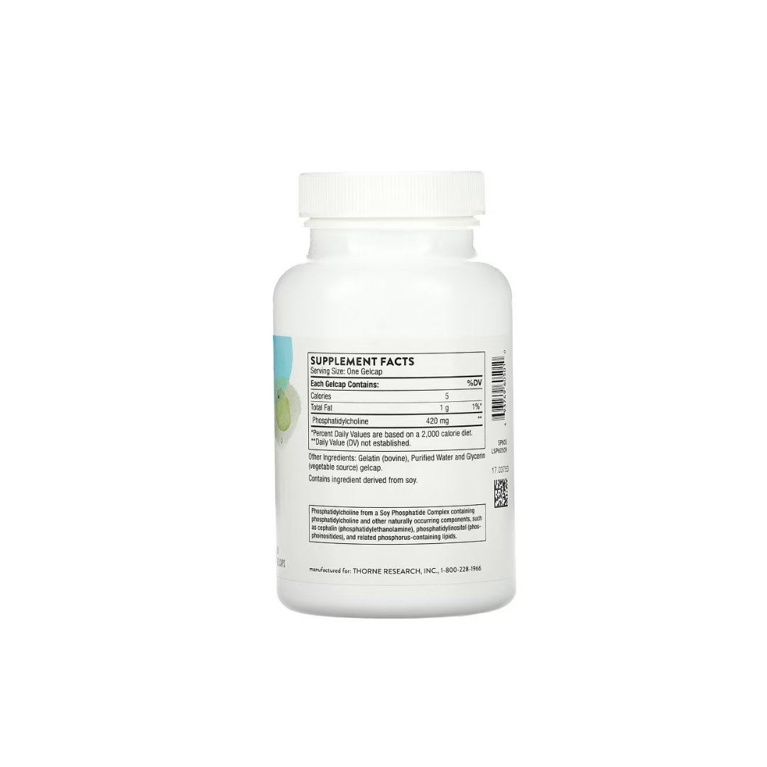 Thorne Choline, 60 Capsules — The Nutrition Clinic