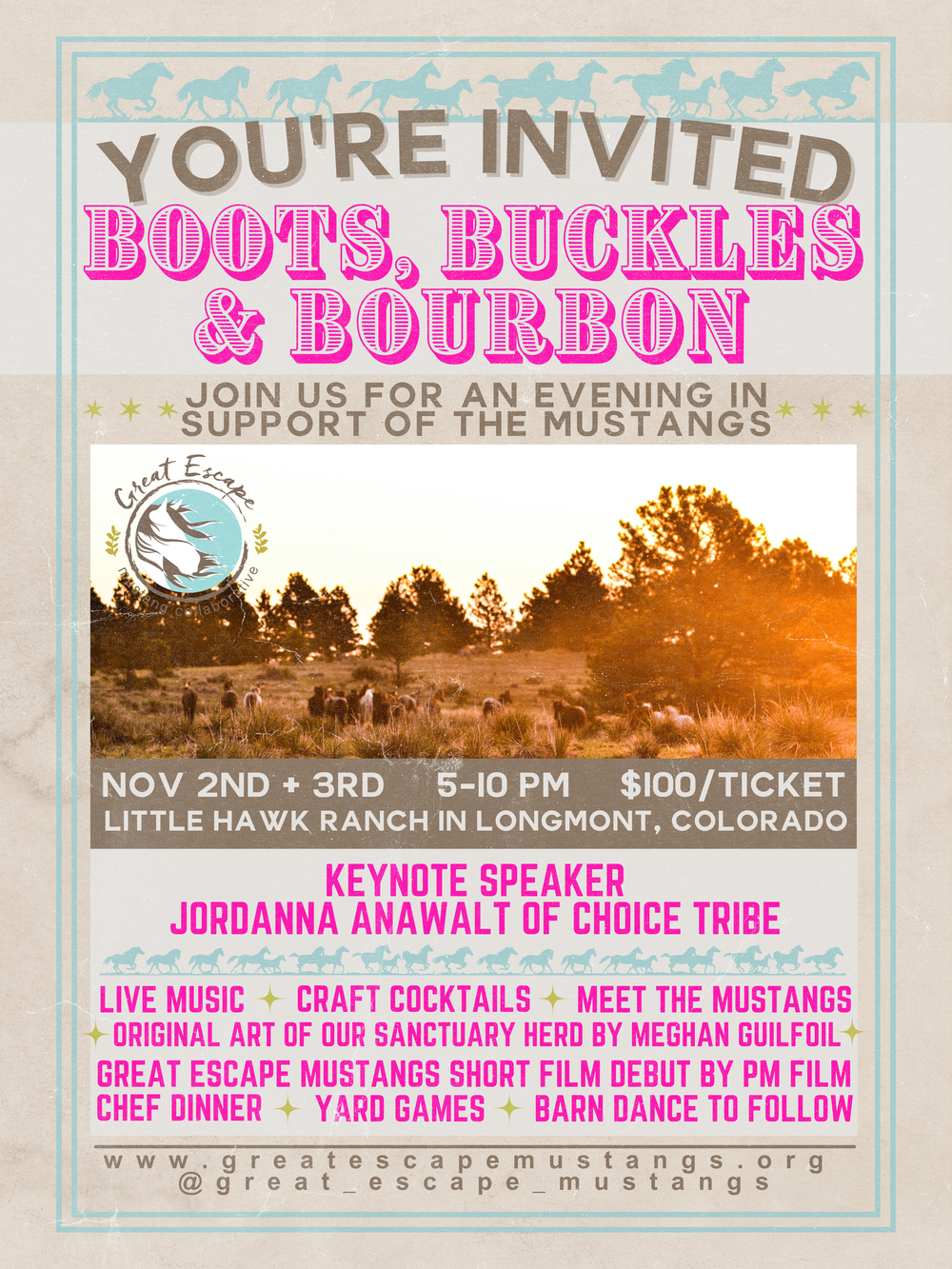 GREAT ESCAPE MUSTANG COLLABORATIVE