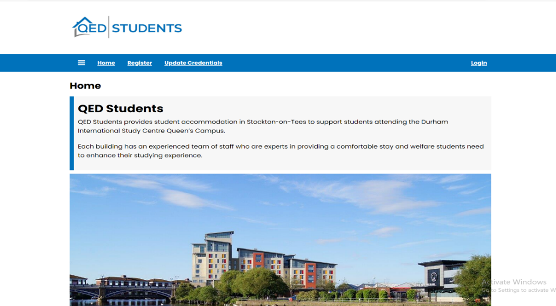 How to Book — QED Students