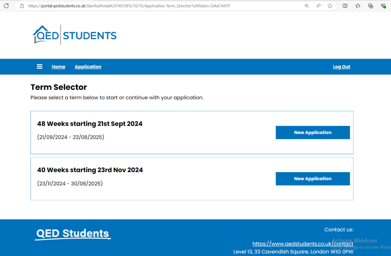 How to Book — QED Students
