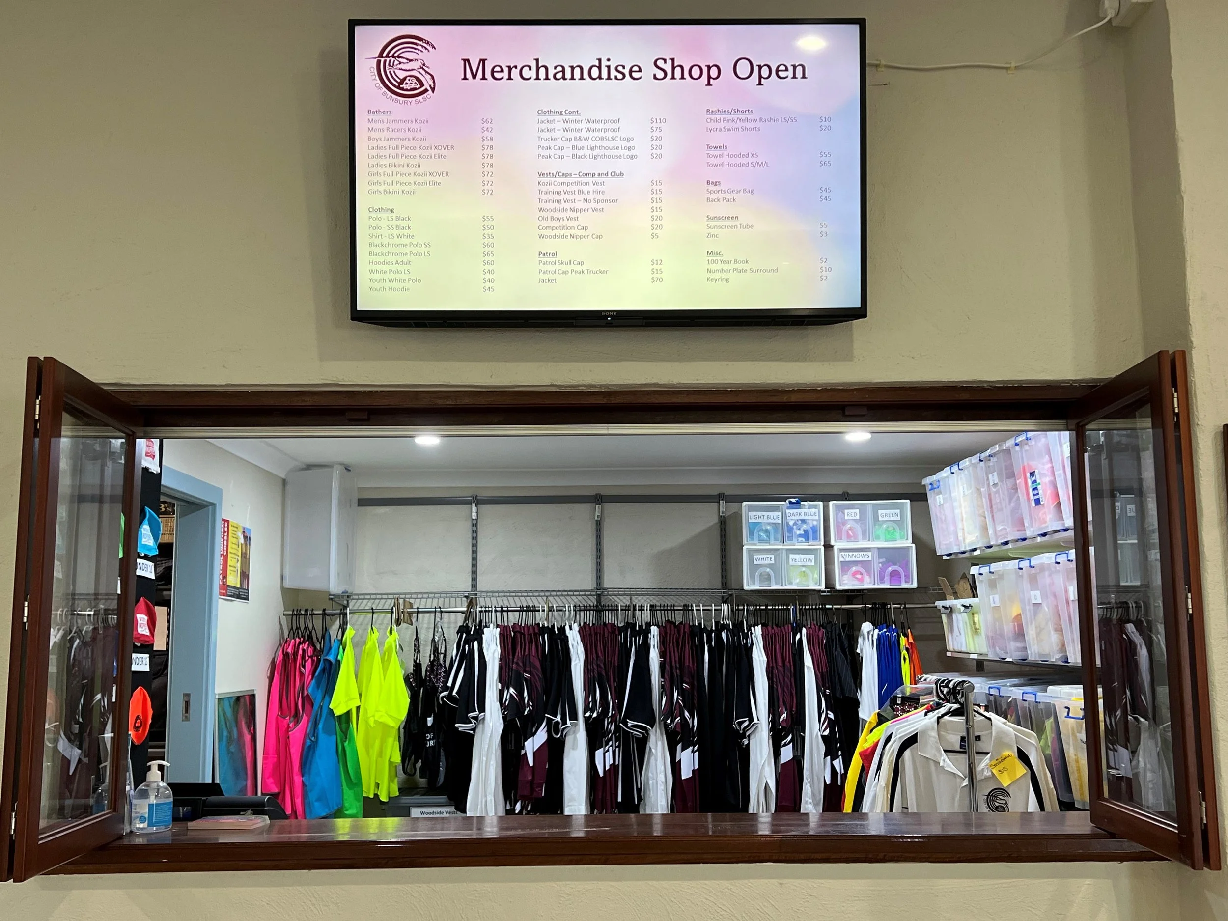 Store 1 — City of Bunbury Surf Life Saving Club