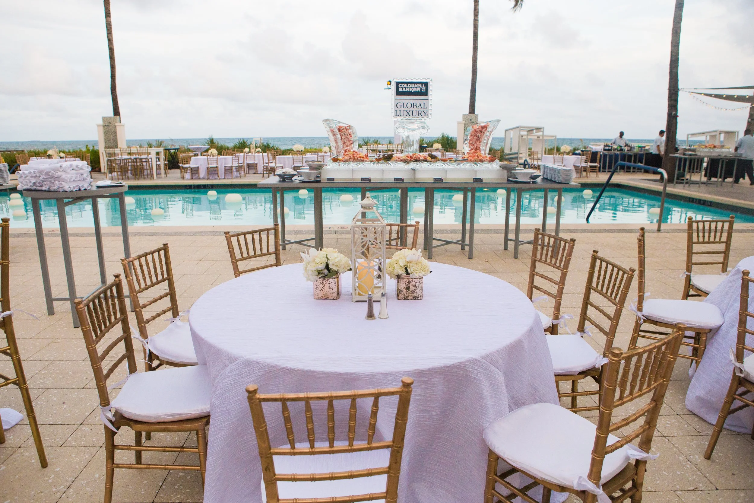 Poolside Corporate Event — Boca By Design