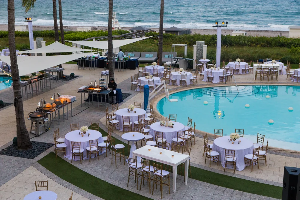 Poolside Corporate Event — Boca By Design